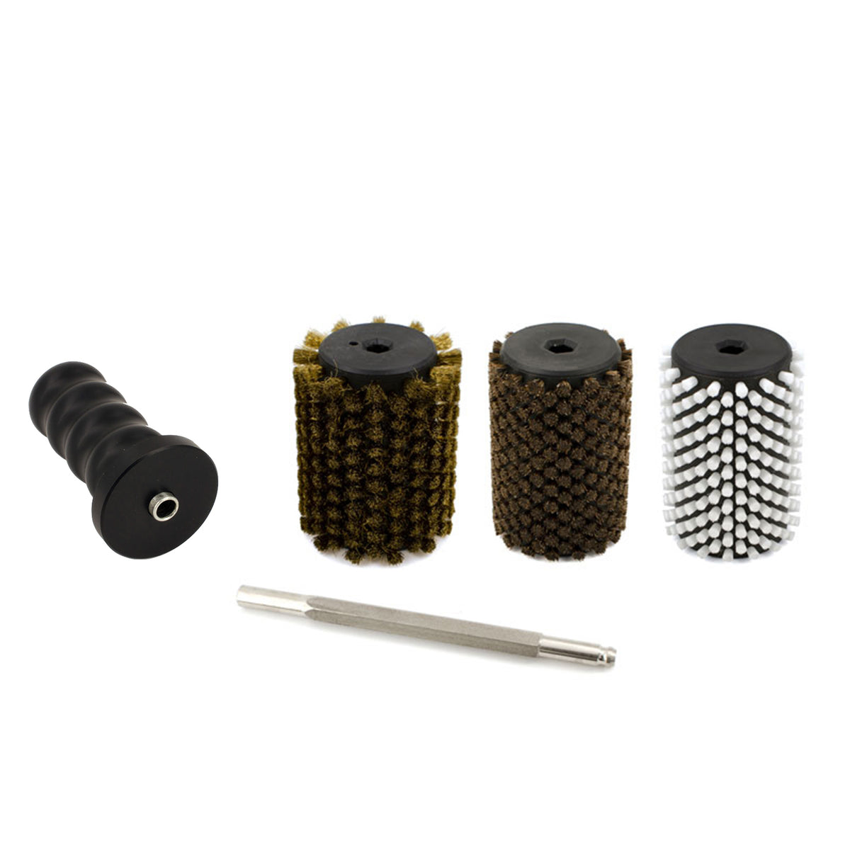 Maplus Roterande Borstar Kit - 10cm Mässing – SweNext